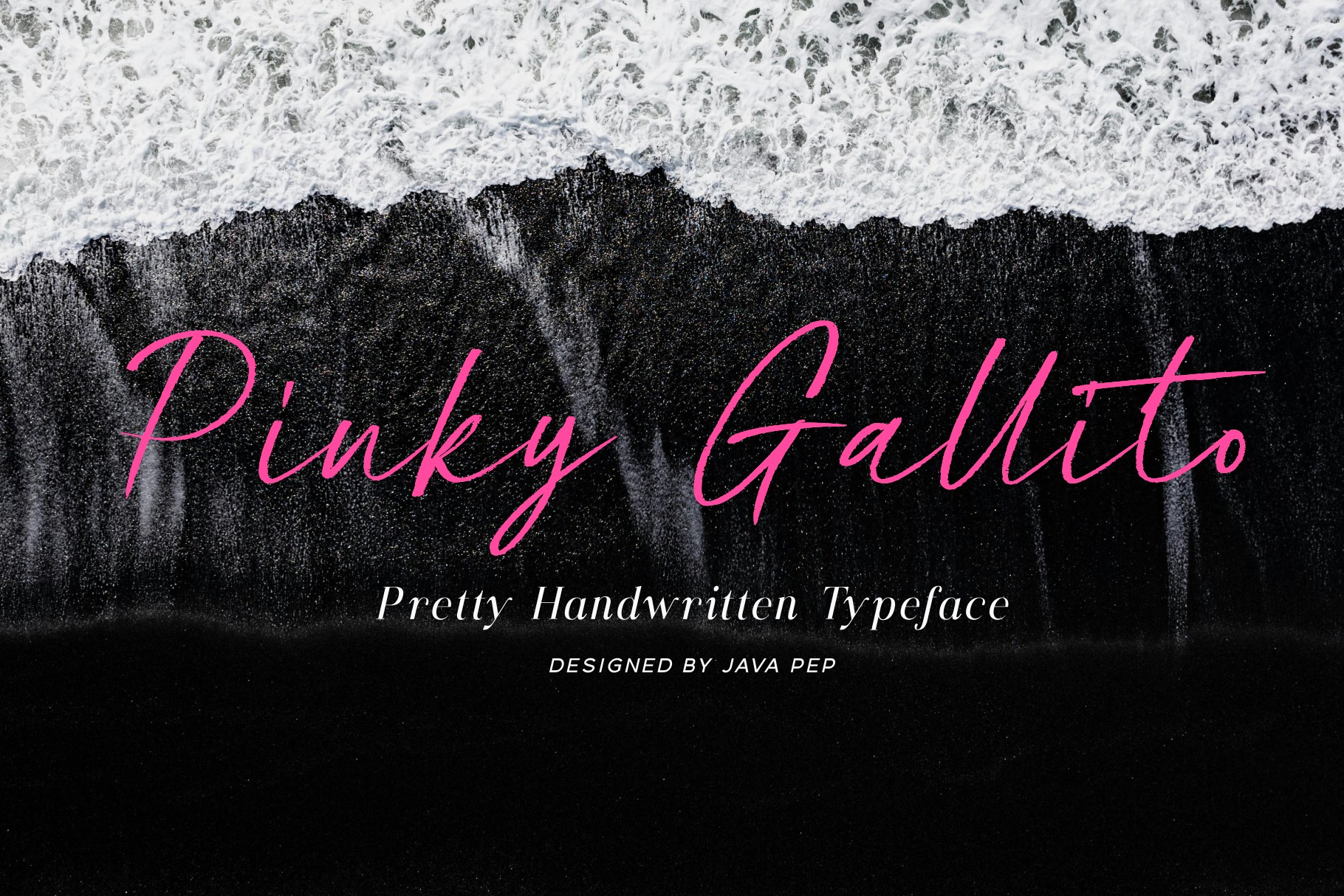 Pinky Gallito / Pretty Handwritten - Java Pep